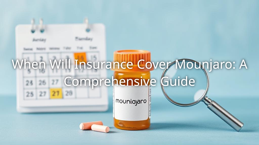 When Will Insurance Cover Mounjaro: A Comprehensive Guide When Will Insurance Cover Mounjaro: A Comprehensive Guide